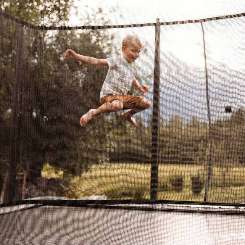 ACON 16 HD Rectangular Trampoline with Net and Ladder - Treefrogs Showrooms